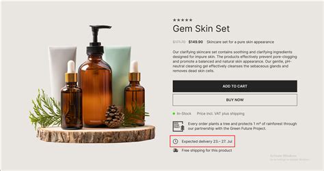 Design Shipping Estimation With Delivery Date Element Help Center