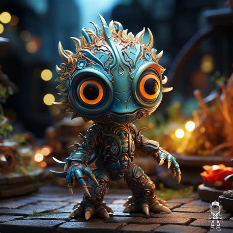 Artstation Cute Alien Creatures Illustrations In 4k Artworks