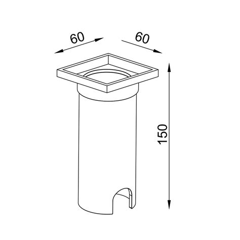 Rami 2 M Trimless Sq Asym