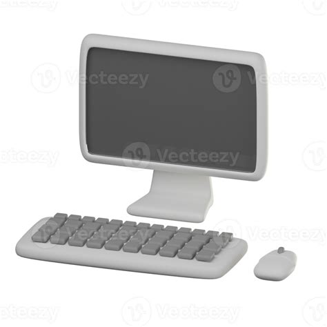 3d Computer Icon Illustration 55134097 Png
