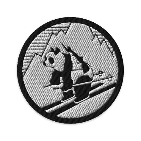 Pando Commando Embroidered Patches Mountain Up