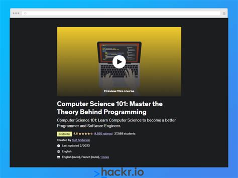 11 Best Computer Science Courses Online In 2025 Free Paid
