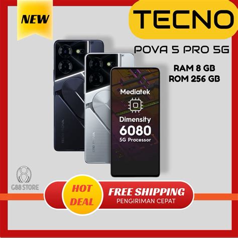 Jual Tecno Pova Pro Gb Nfc Garansi Resmi Shopee Indonesia