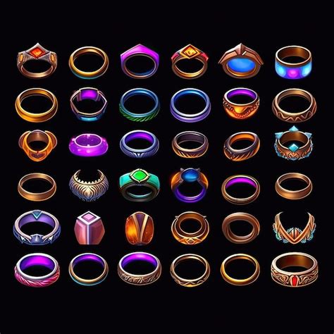 Premium Ai Image Ui Ring Circle Game Ai Generated Golden Shiny Symbol