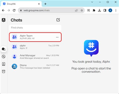 how to fix a groupme group not showing up