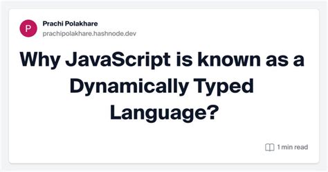 prachi polakhare on linkedin why javascript is known as a dynamically