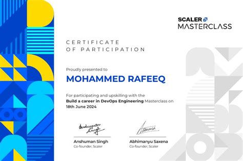 Mohammed Rafeeq On Linkedin Certificate Build A Career In Devops Engineering
