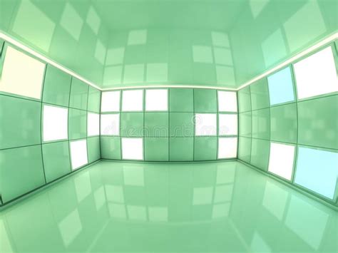 Abstract Modern Architecture Background 3d Rendering Stock Illustration Illustration Of