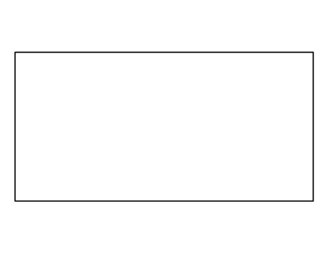 Rectangle Template Printable Printable Templates