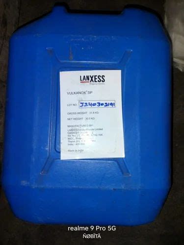 Antioxidants Lanxess Vulkanox Sp Chemical Drum Packaging Size 30kg