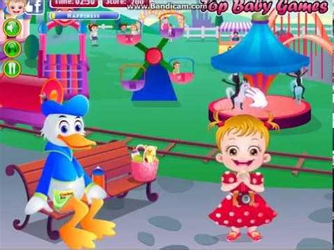 Игра бейби Хейзел Диснейленд - YouTube