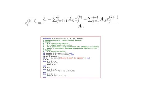 Gauss Seidel Method In Matlab مجموعه مقالات و آموزش ها فرادرس مجله‌