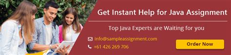 Java Assignment Help Online Australia From Phd Experts