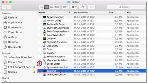 Deploy The Eset Management Agent To A Macos Client Using Agent Live