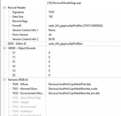 Auds Devious Muzzle Gags Downloads Skyrim Special Edition Adult