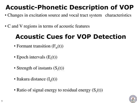 Ppt Detection Of Vowel Onset Point In Speech Powerpoint Presentation