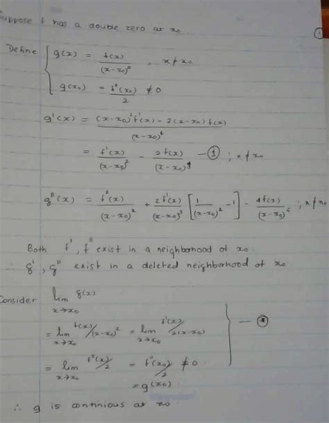 proof verification differentiation and limits r askmath