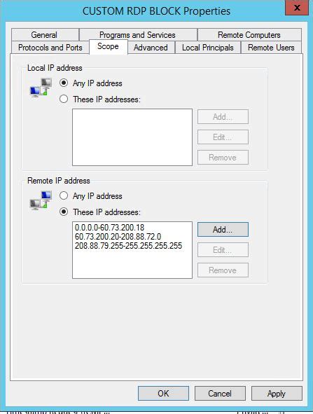 Restrict RDP Access By IP Address NETWORKSTIP Networking CCNA Centos