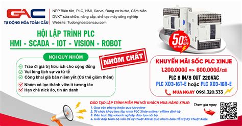 hỘi lẬp trÌnh plc hmi scada iot vision robot mình có tài