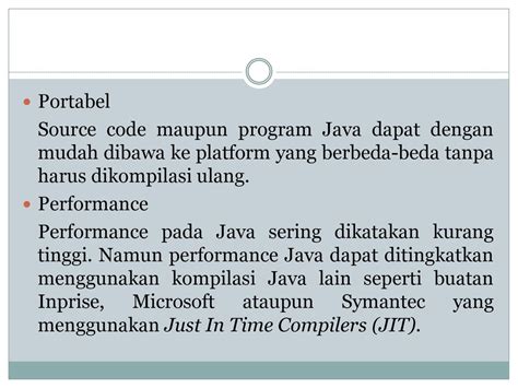 Pengenalan Bahasa JAVA - ppt download