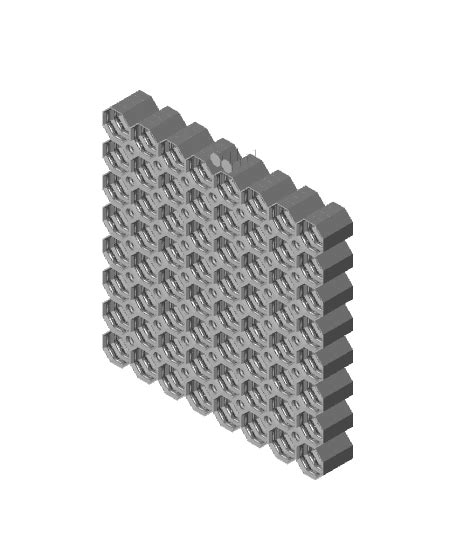 8x8 Multiboard Corner Tile X4 Multi Material Stack 3d Model By Multiboard On Thangs