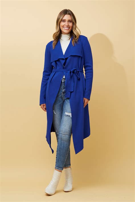 Darina waterfall knit cardigan & Buy Online & Femme Connection