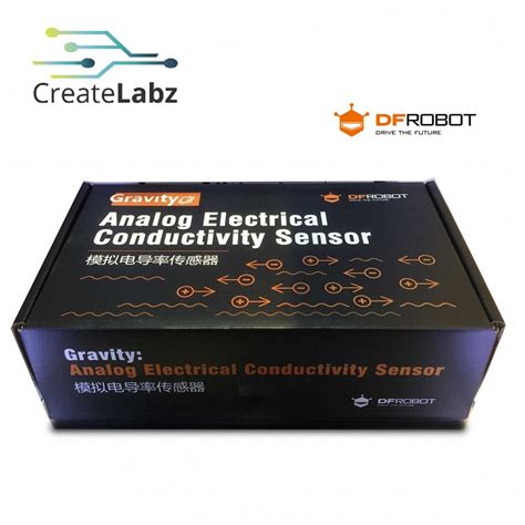 Dfrobot Gravity Analog Electrical Conductivity Sensor Meter K 10 Createlabz Store