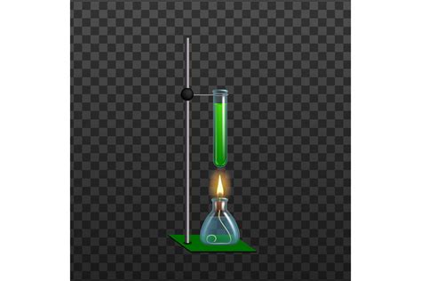 Realistic Chemical Laboratory Equipment Graphic By Pikepicture · Creative Fabrica