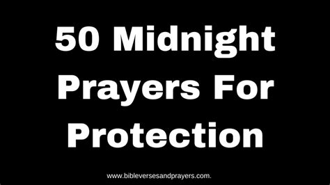 Midnight Prayer 50 Midnight Prayer Points Against Delay