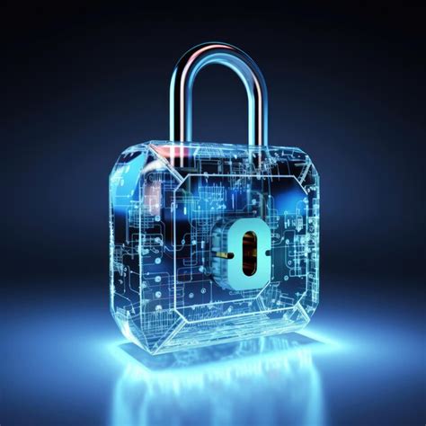Premium AI Image A Secure Lock With Intricate Circuit Board Design Data Privacy Ai Ethics