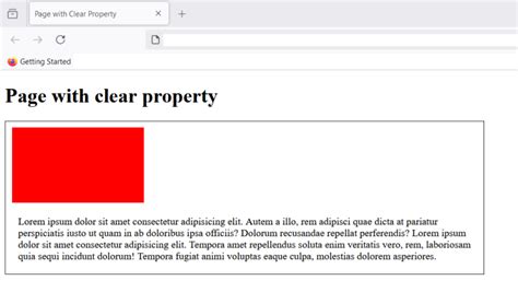Css Float With Clear Property Notesformsc