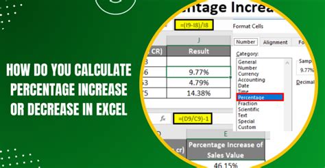 Unveiling The Secrets Of Percentage How Do You Calculate Percentage Increase Or Decrease In