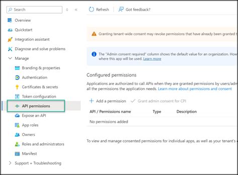 Automating Access To Microsoft Graph Api Using Azure Pipelines Cpi Consulting