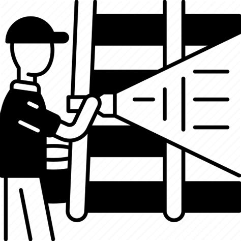 Patrol Walking Security Guard Perimeter Icon Download On Iconfinder