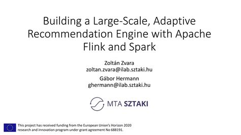 Building A Large Scale Adaptive Recommendation Engine With Apache