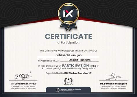 Designathon Ieee Innovation Teamwork Techdesign Kanujan Subakaran