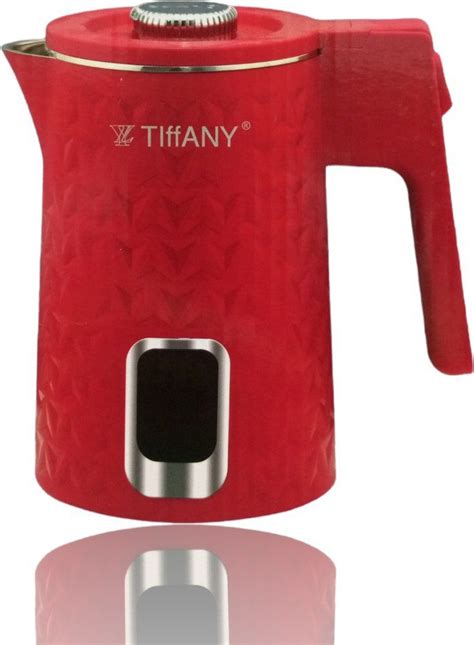 Купить Электрочайник Tiffany Yl 865 красный в Алматы Магазин на Kaspi Kz