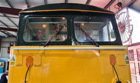 Class 87 87035 Robert Burns Is Rededicated