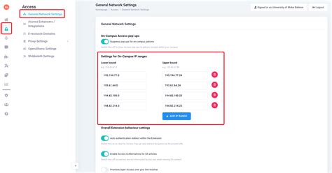 Setting Up The IP Ranges Of The Campus How To Set It Up Lean Library
