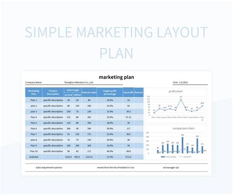 Free Layout Templates For Google Sheets And Microsoft Excel Slidesdocs