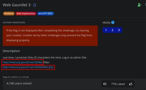 Picoctfweb Exploitation Web Gauntlet 3 Çözümü Yasin Murat Kaşka Medium