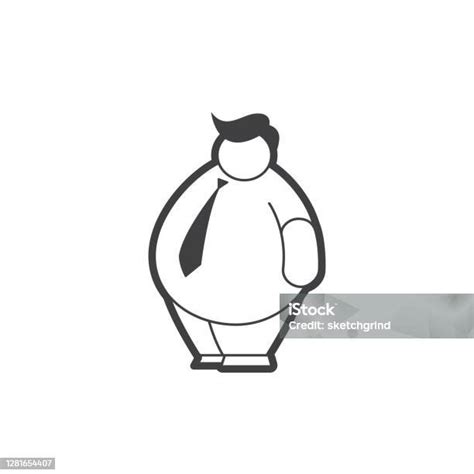 뚱뚱한 남자 만화 캐릭터 마스코트 다이어트 비만 비만 몸 큰 손실 건강에 해로운 사람 음식 배 꼽 허리 성인 먹는 화상 지방 그림 가냘픈에 대한 스톡 벡터 아트 및 기타