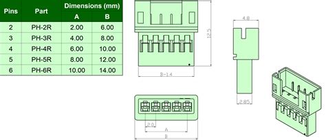 Ph Wire To Wire Connectors Komodo Electronics