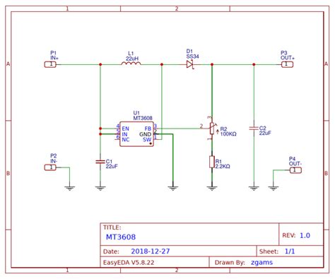 Schematic Mt3608 Pdf