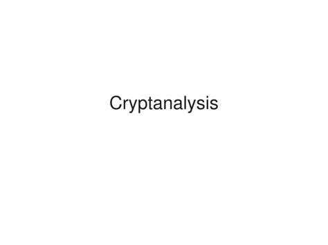 Ppt Cryptography Powerpoint Presentation Free Download Id4381546