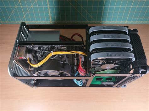 Jonsbo N1 Small Silver Vault Micro Center Build