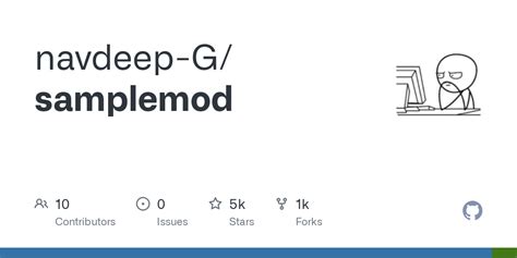 samplemod gitignore at master · navdeep g samplemod · github