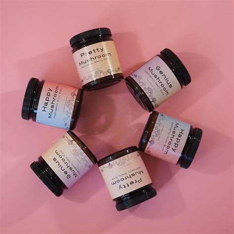 Adaptogen Blends Pretty Mushroom Adaptogens Wine Bottle Stuffed