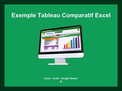 Exemple Tableau Comparatif Excel
