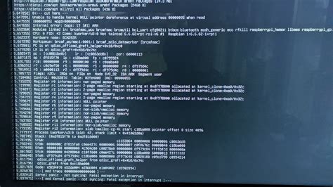 Rpi Zero W First Boot Unable To Handle Kernel Paging Request At Virtual Address Kernel Panic